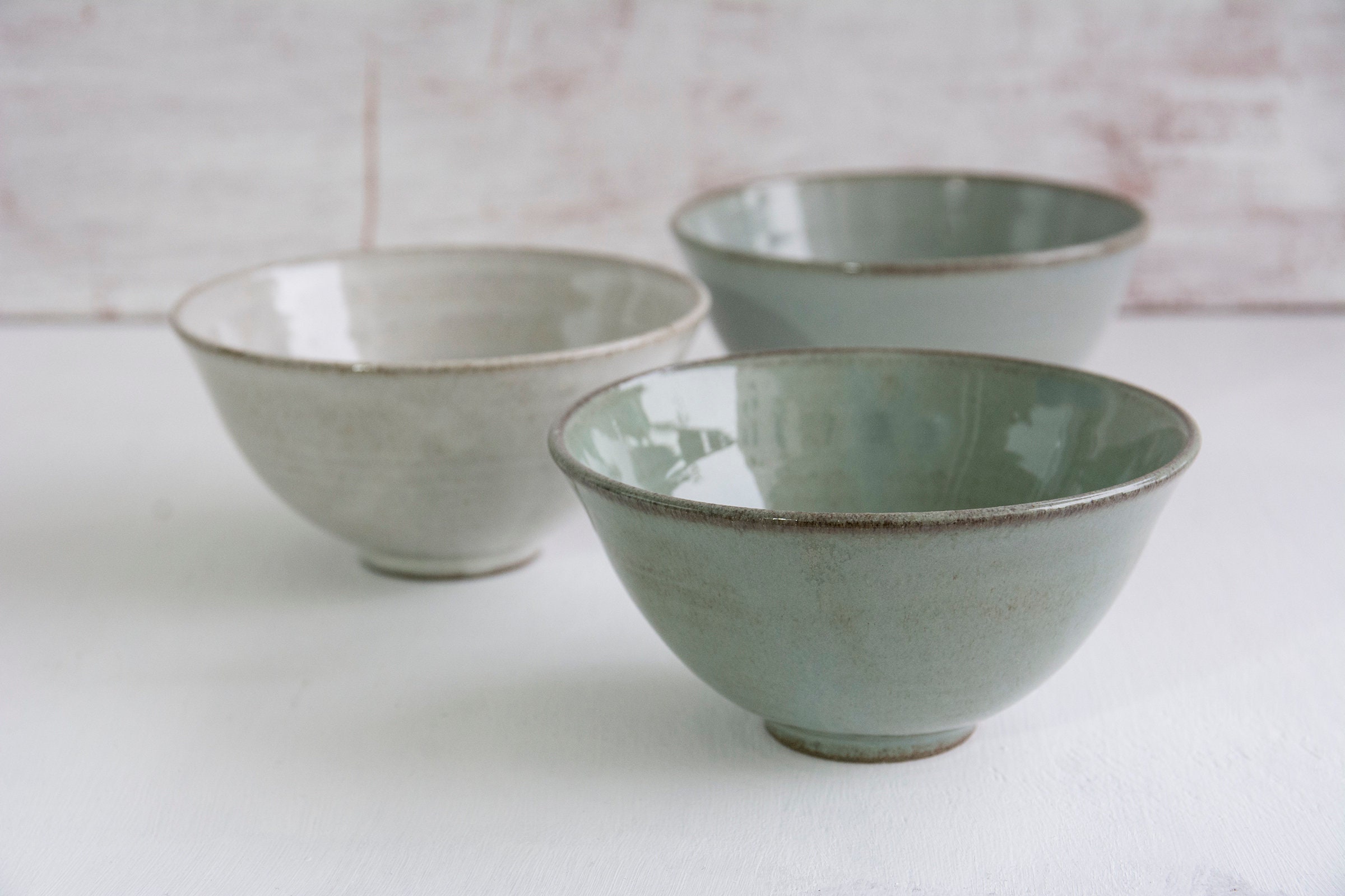 Small Serving Ceramics Bowls for Dips and Snacks / Laguna Mini | Etsy