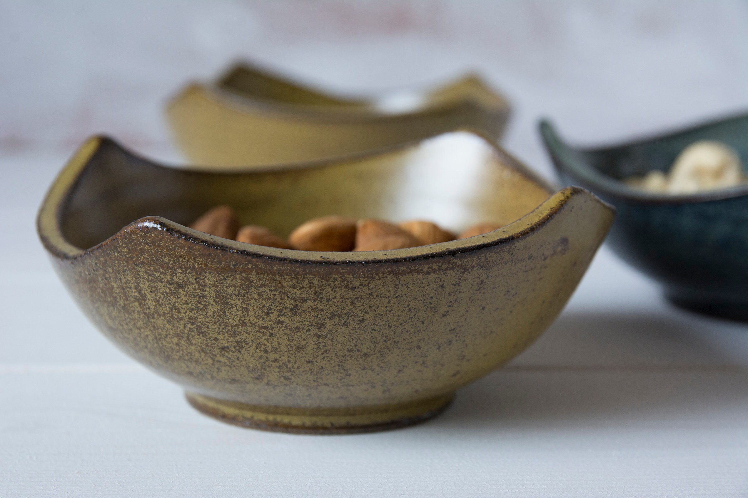 Shaped Prep Bowls Versatile Set of 3 Mini Bowls | Etsy