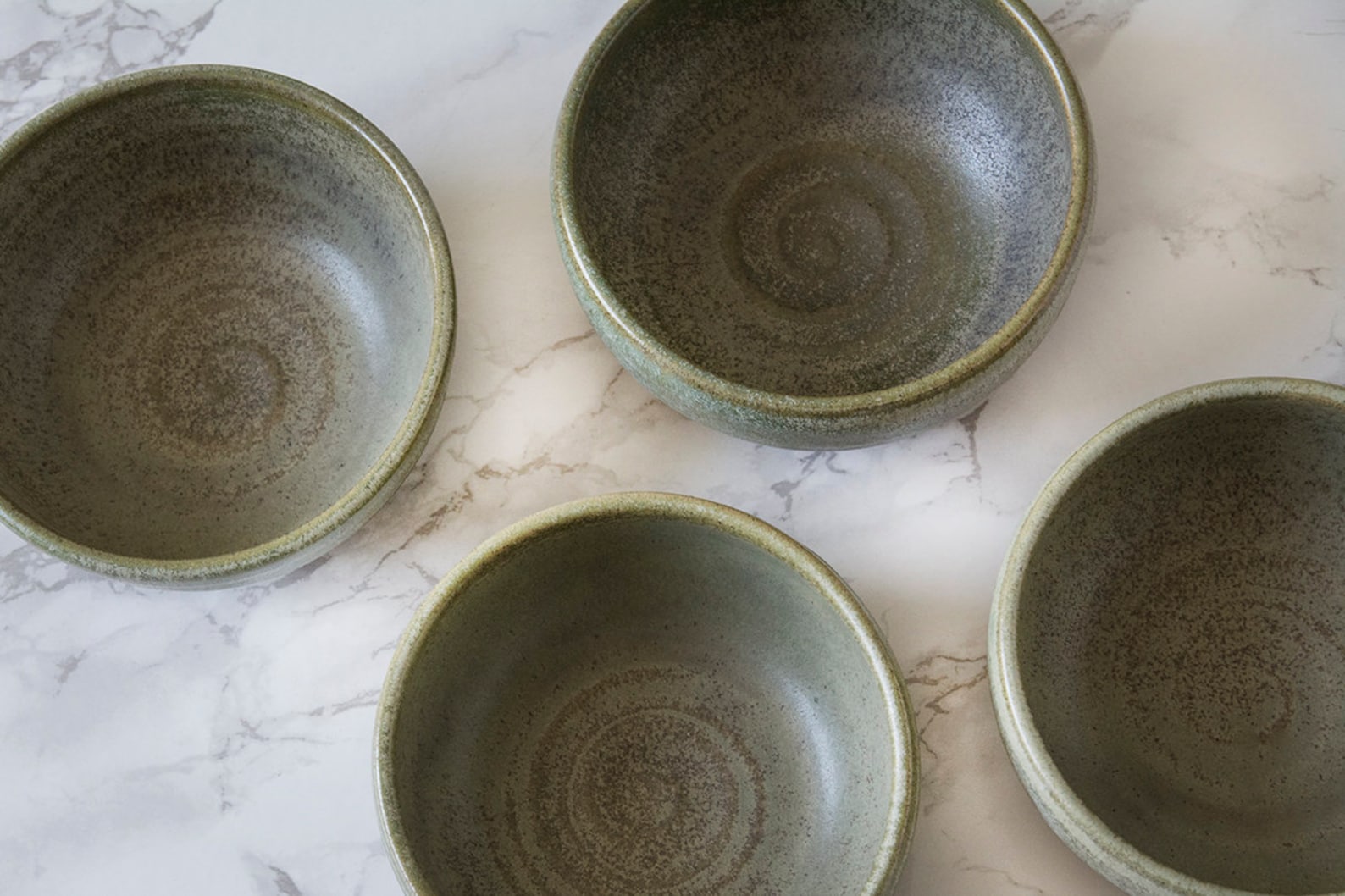 Ceramic Pottery Bowls Set of 4 Condiment Bowls - Etsy