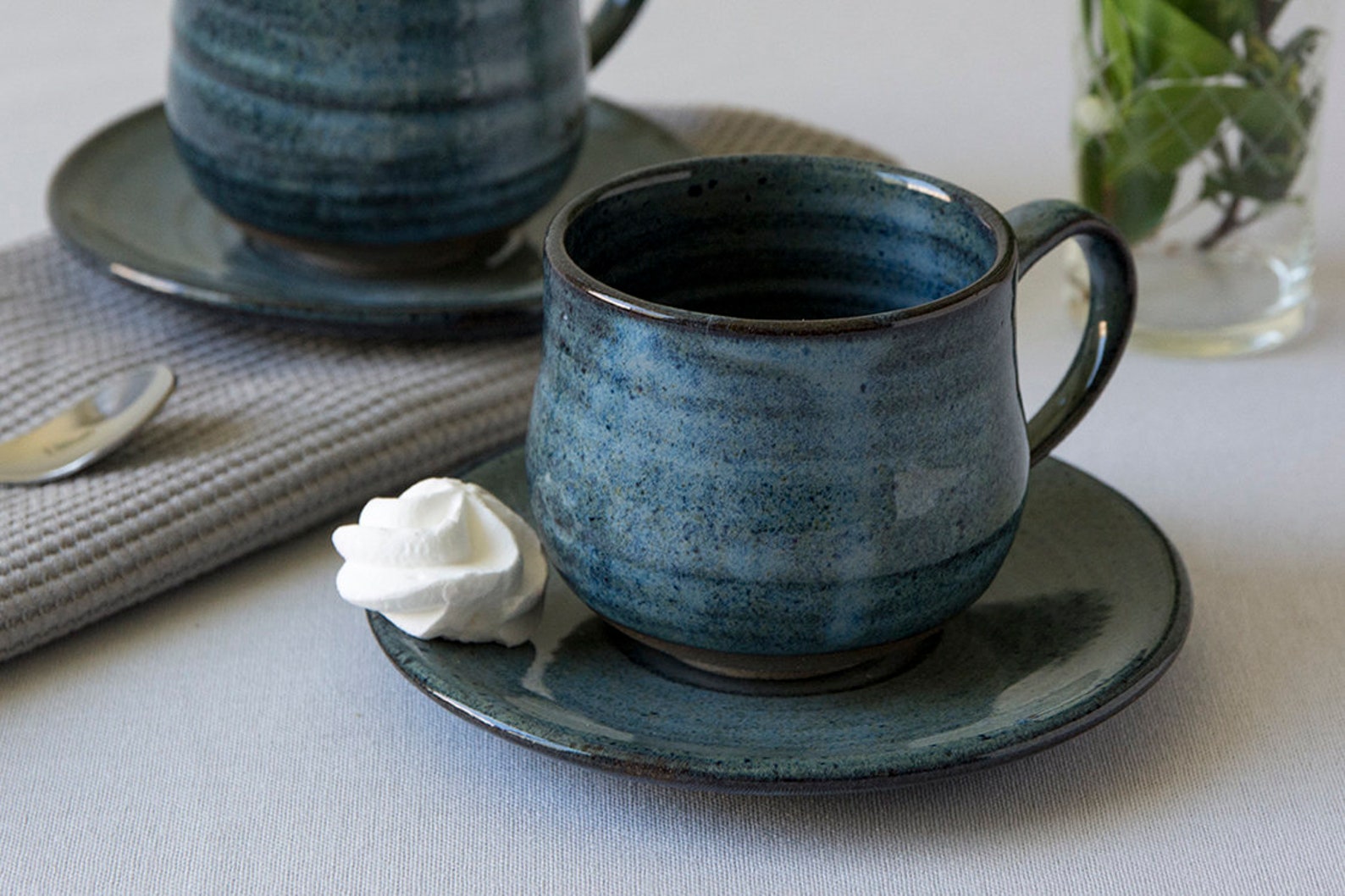 Pottery Cappuccino Cup Small Mug 5 Fl. Oz | Etsy