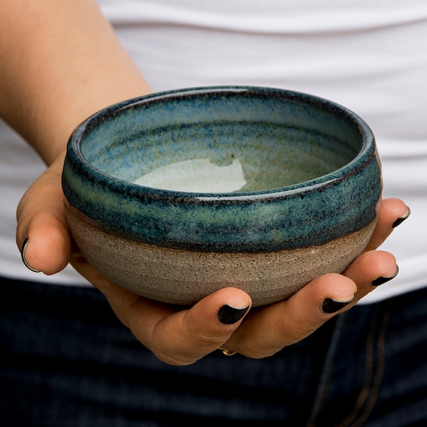 Blue Pottery Bowls - Etsy