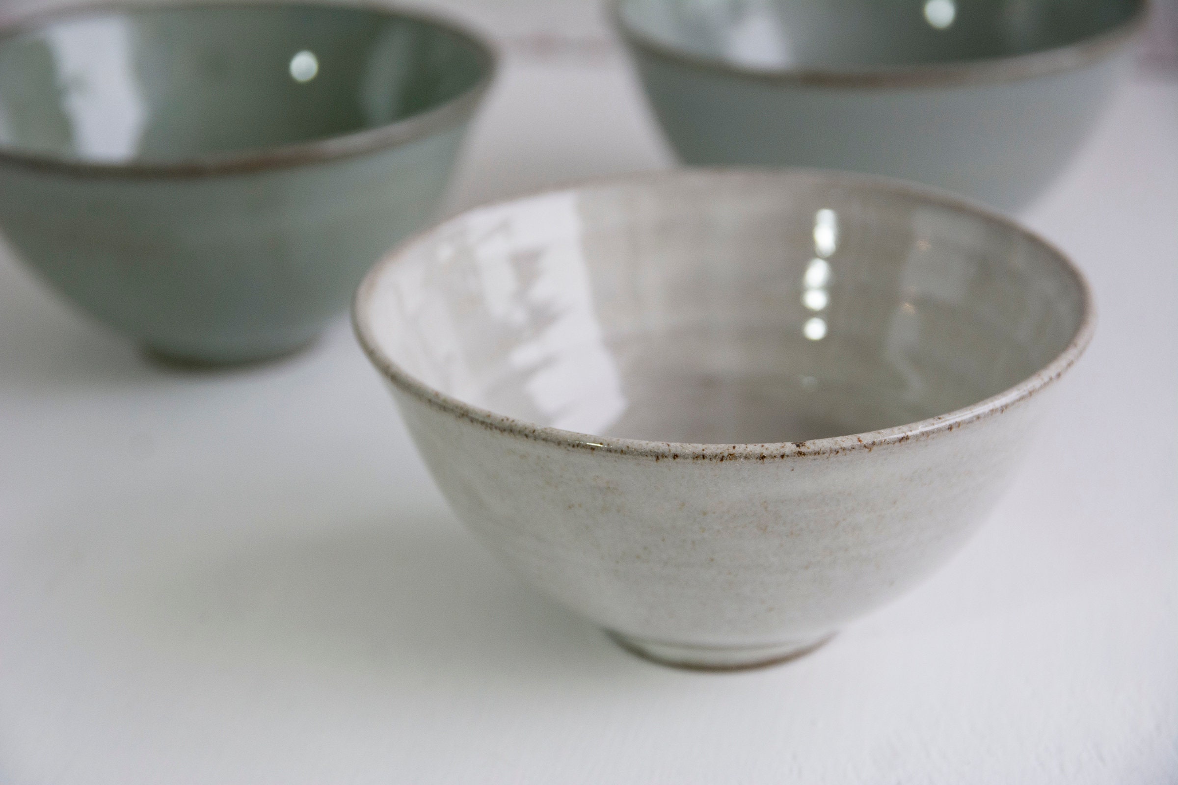 Small Serving Ceramics Bowls for Dips and Snacks / Laguna Mini | Etsy