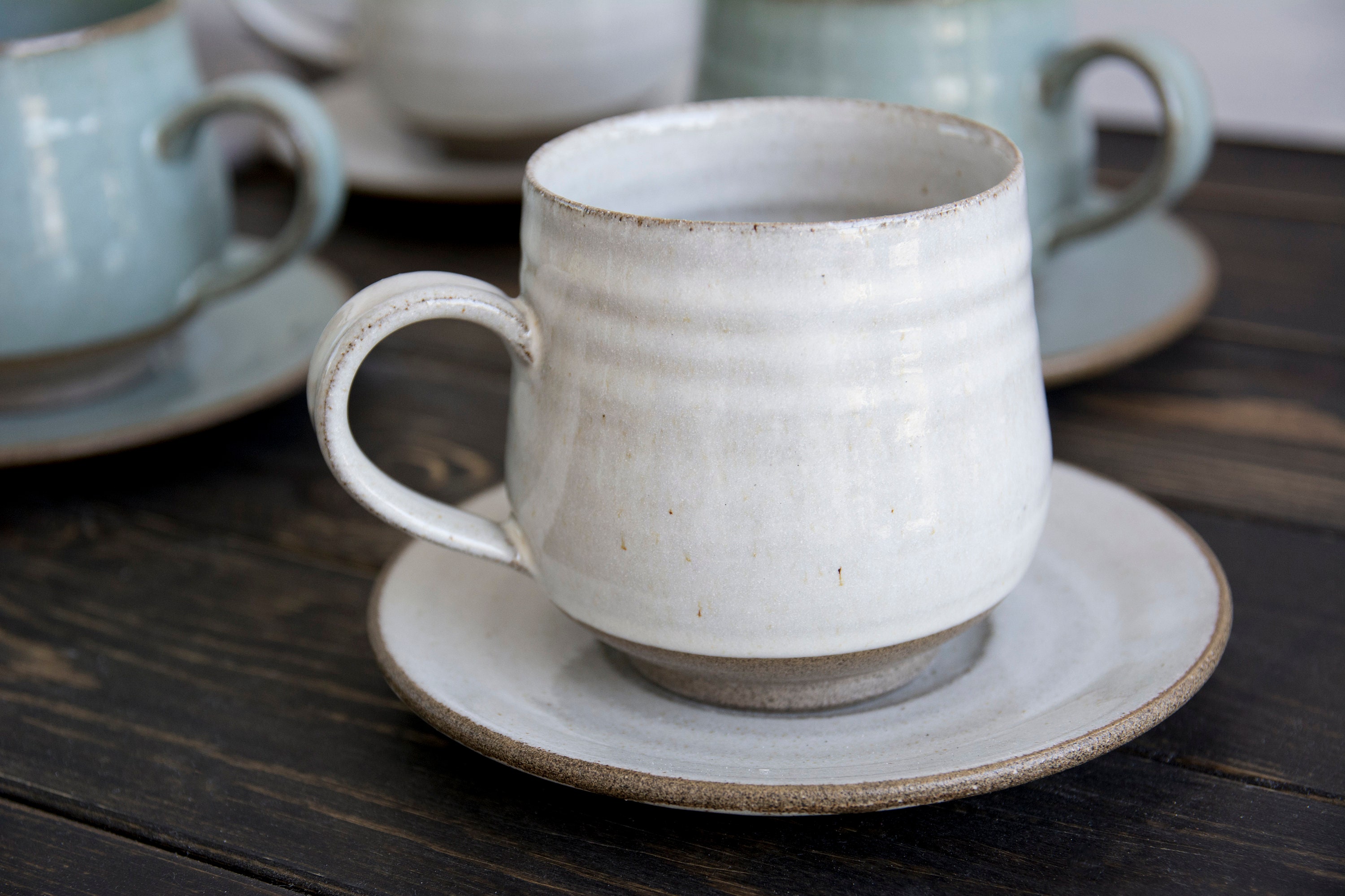 Pottery Cappuccino Cup, Small Mug, 5 Fl. Oz - Etsy