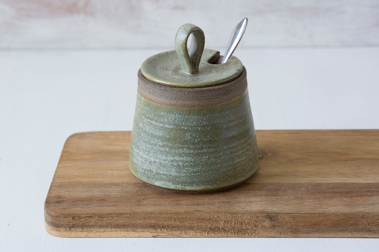 Wheel Thrown Pottery Sugar Bowl With Lid - Etsy