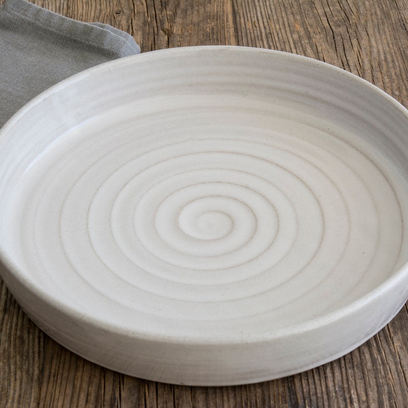 Ceramic Pie Dish - Etsy