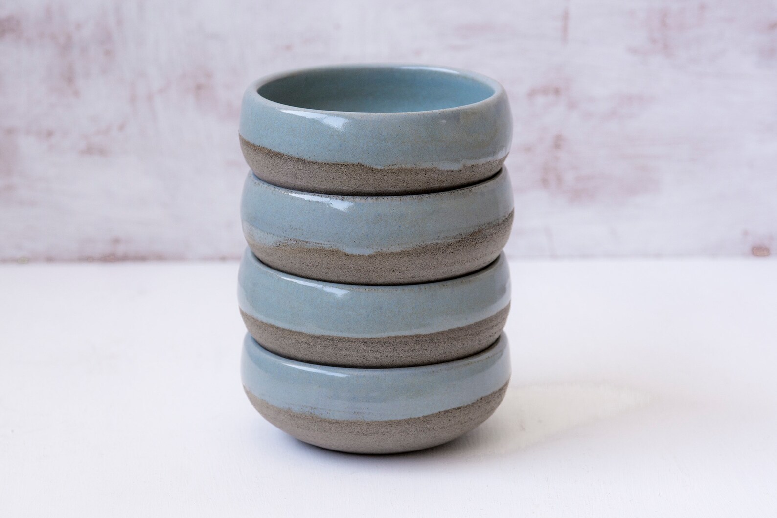 Ceramic Pottery Bowls Set of 4 Condiment Bowls - Etsy