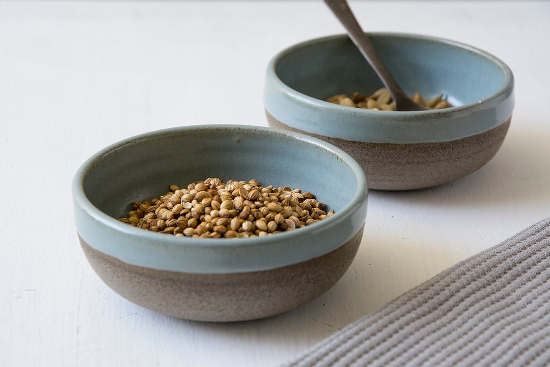 Ceramic Pottery Bowls, Set of 4 Condiment Bowls - Etsy