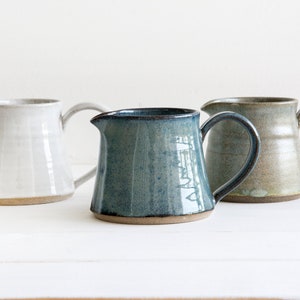 Ceramic Small Pitcher, 9 Fl. Oz Pottery Creamer - Etsy