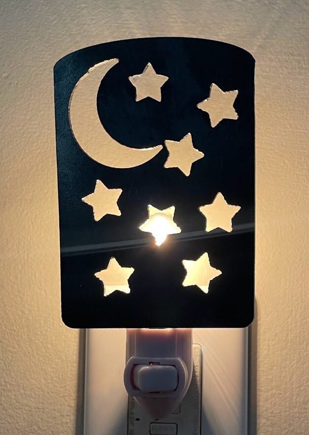 Starry Night Sky Metal Nightlight - Etsy