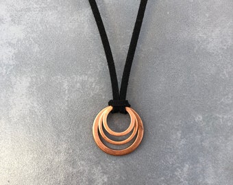 Handmade Copper Pendant | Etsy