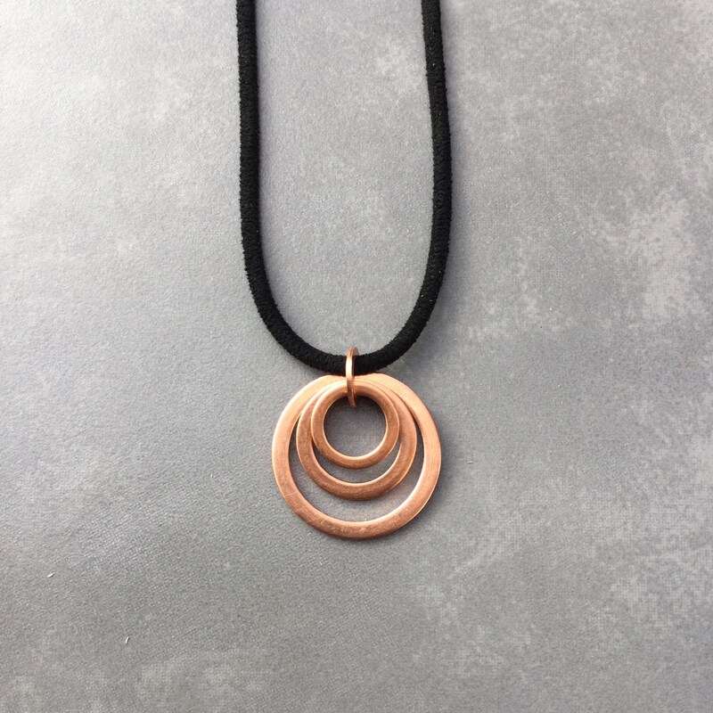 Copper Pendant - Etsy