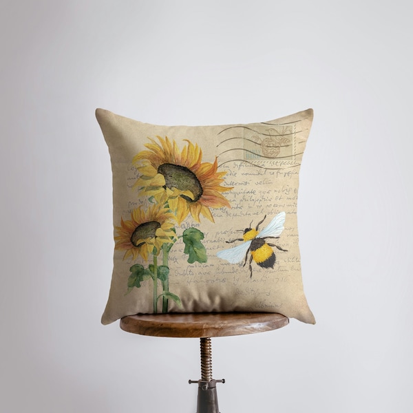 Bee Pillow - Etsy