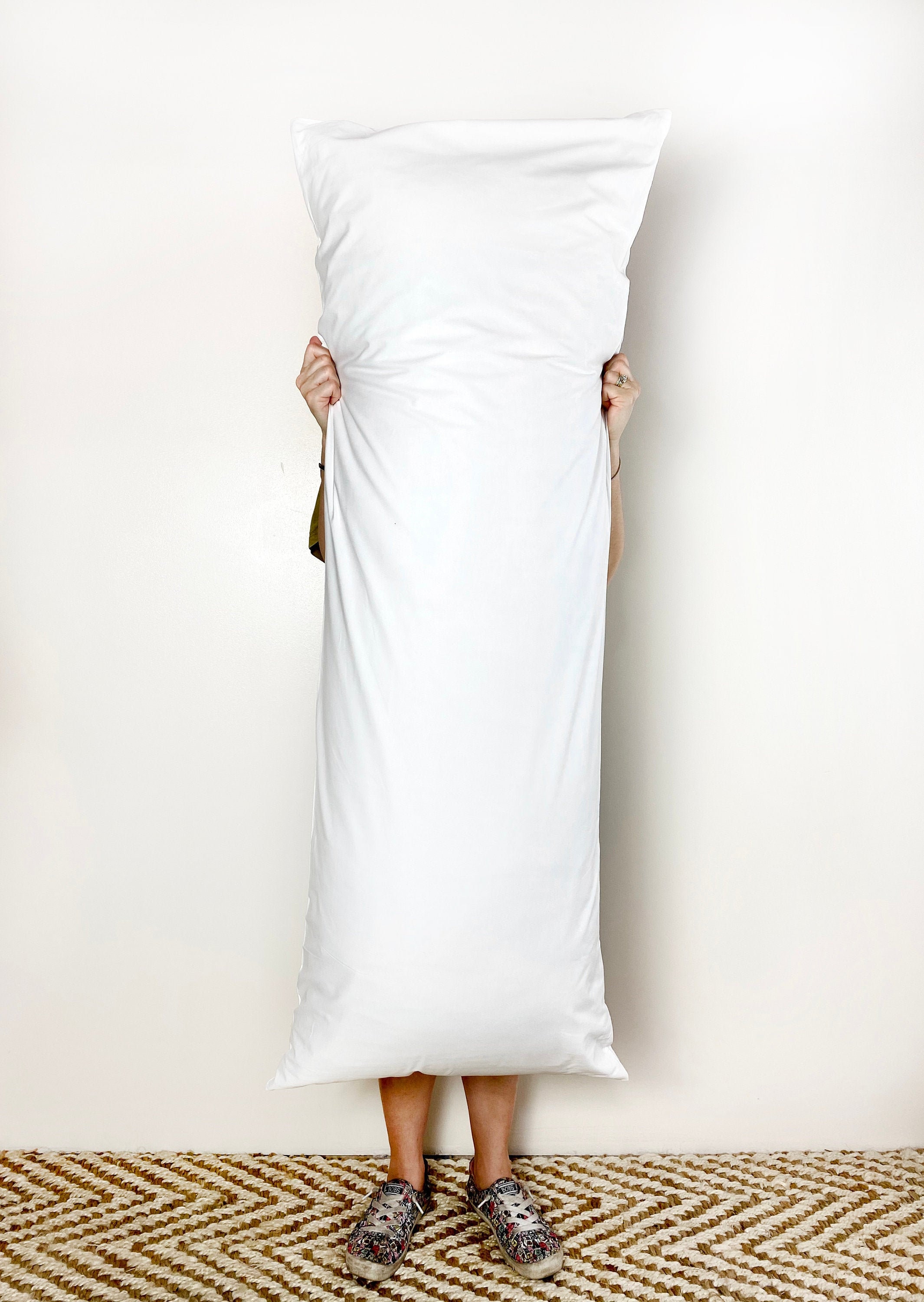 Body Pillow | 54”x 20” | 100% Cotton Down Alternative | Body Pillow ...