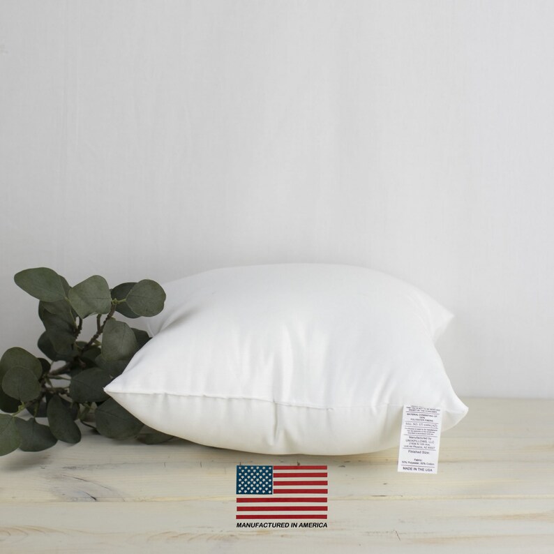 22x22 | Indoor Outdoor Hypoallergenic Polyester Pillow Insert | Quality ...