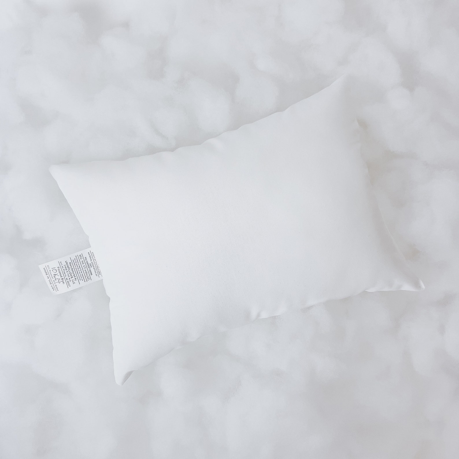 14x10 or 10x14 | Indoor Outdoor Hypoallergenic Polyester Pillow Insert ...
