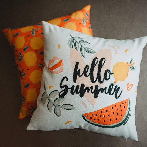 Summer Pillows - Etsy