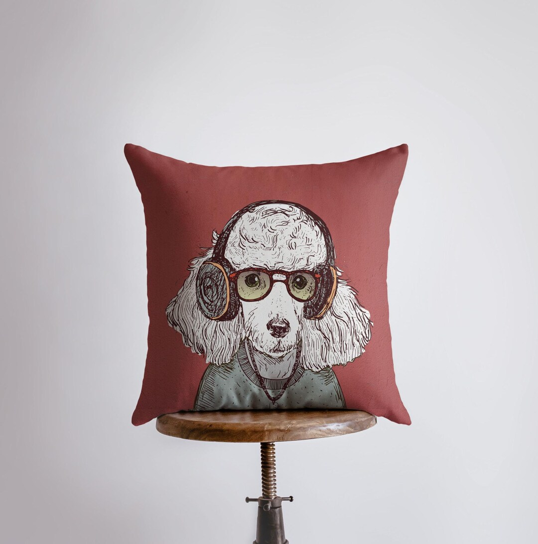Poodle | Pillow Cover | Throw Pillow | Home Decor | Accent Pillows for ...