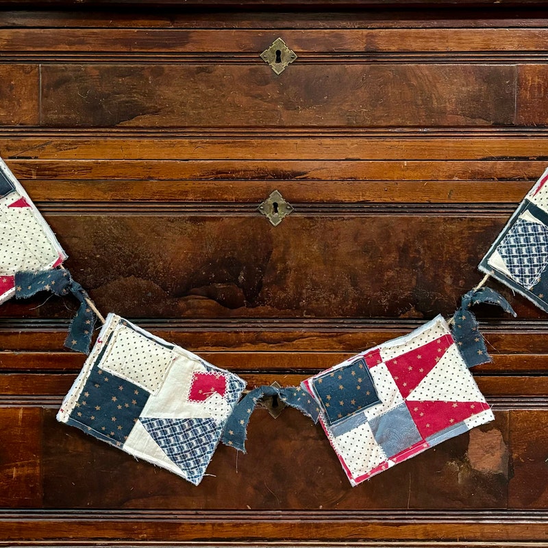 Patriotic Bunting - Etsy