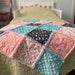Handmade Rag Quilt Cuddle Blanket Lovey Baby Toddler Newborn - Etsy