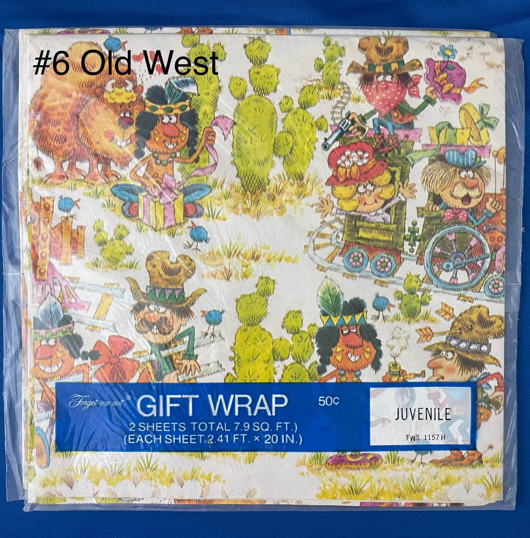 Vintage Gift Wrap 70’s Wrapping Paper Ephemera - Retro Paper - Many to ...