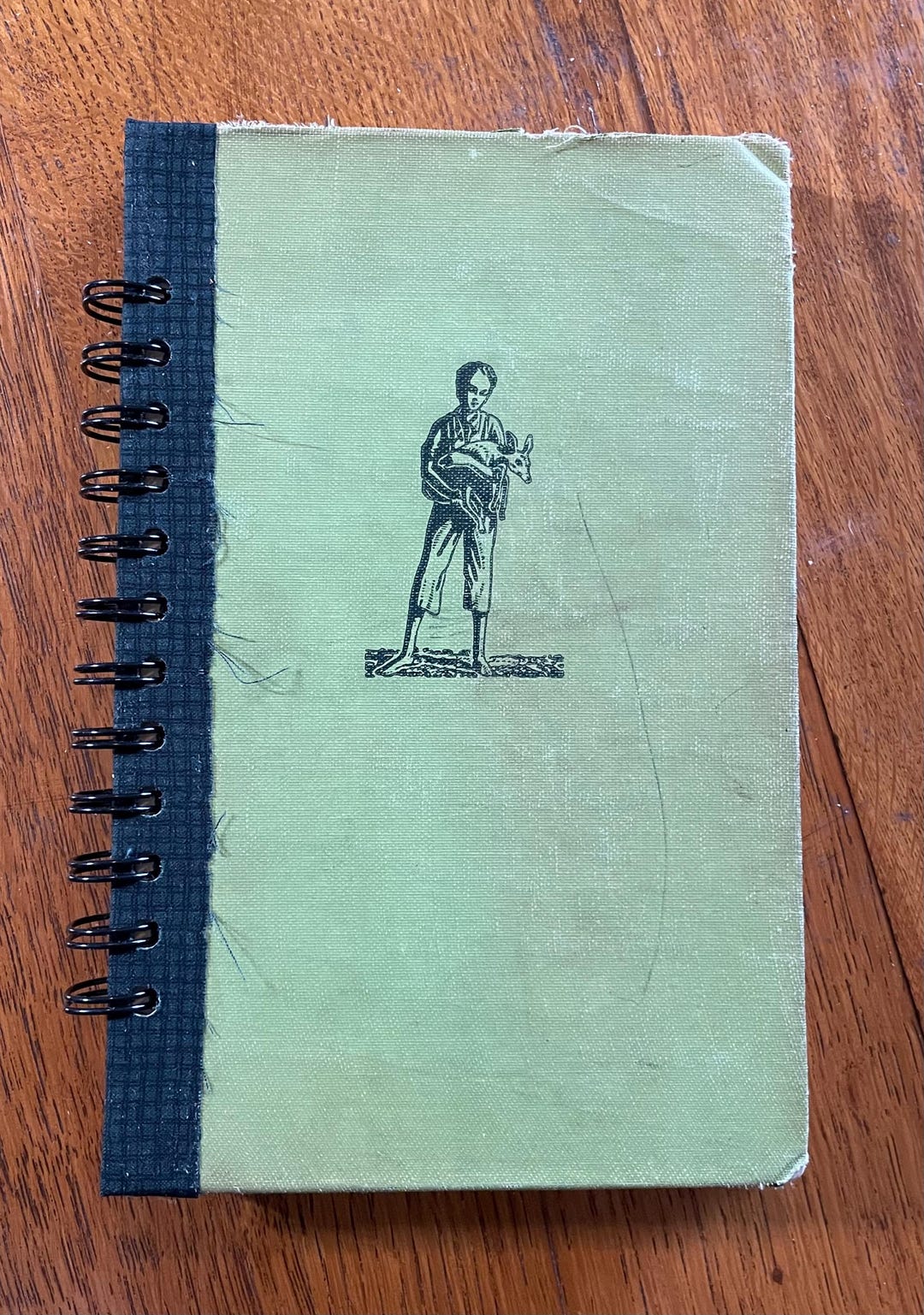 Upcycled Vintage Book Journal Spiral-bound the Yearling - Etsy