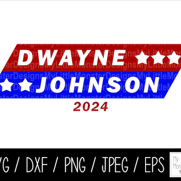 Dwayne Johnson Svg - Etsy