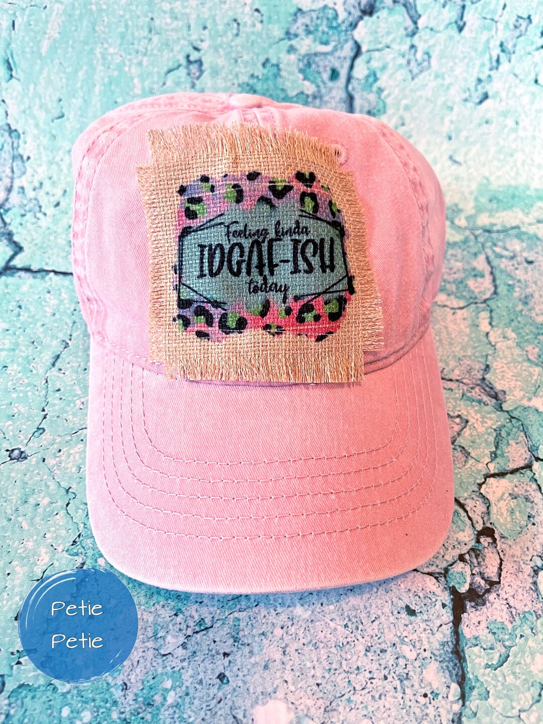 Adult Feeling Idgaf-ish Patch Hat - Etsy