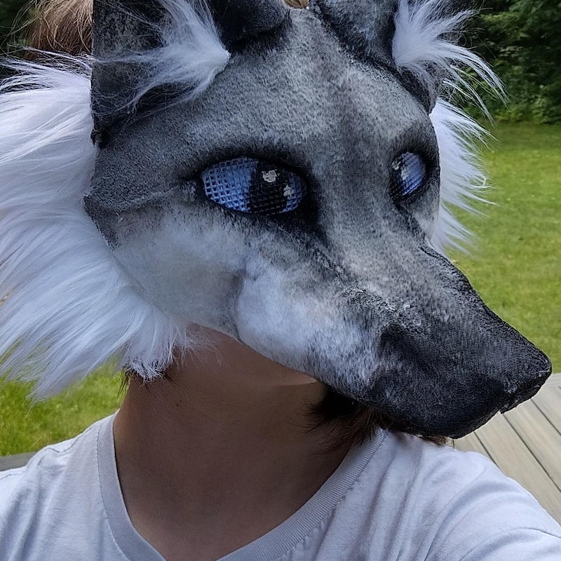 Therian Mask Coyote - Etsy