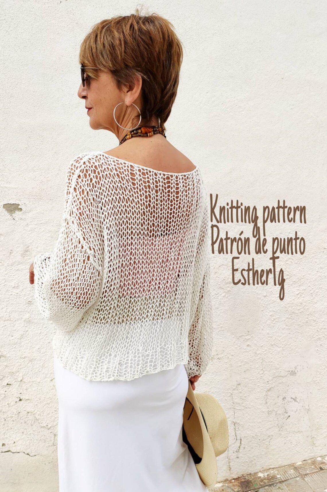 Sweater Knitting Patterns Easy Sweater Knit Pattern Knit - Etsy