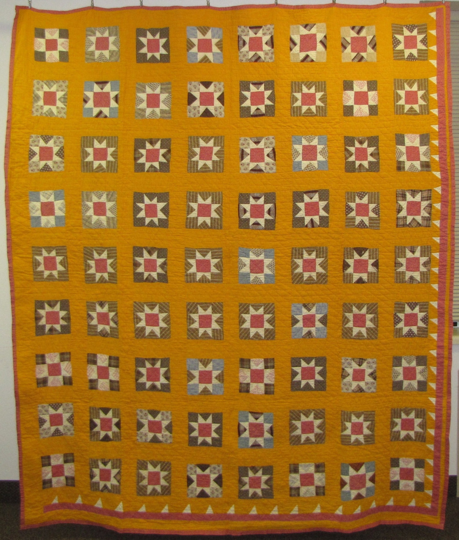 Mod Cheddar Stars Reproduction Quilt Pattern - Etsy