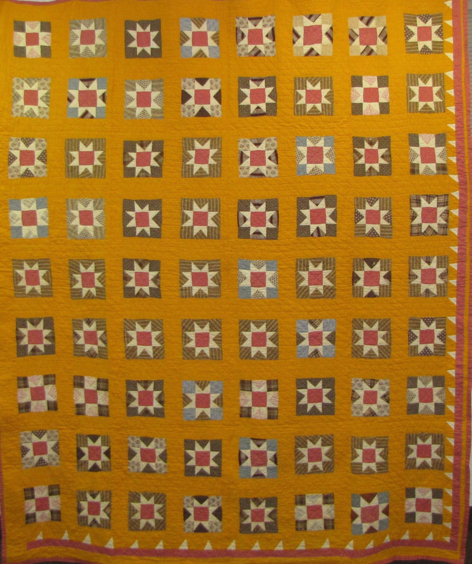 Miniature Cheddar Stars Over Moab Antique Quilt Pattern - Etsy