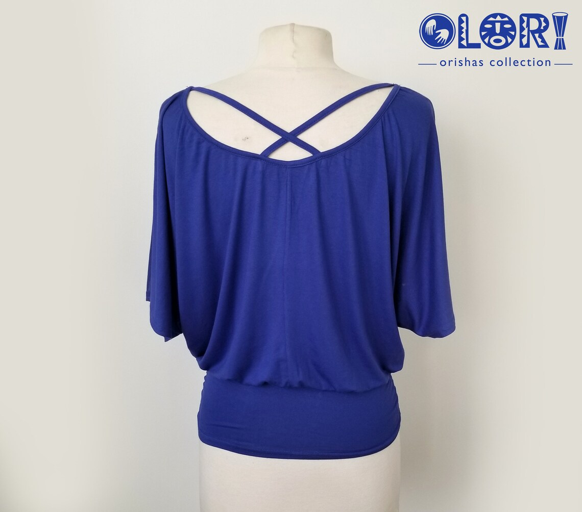Blue Top Dance Afrekete orishas One Size - Etsy