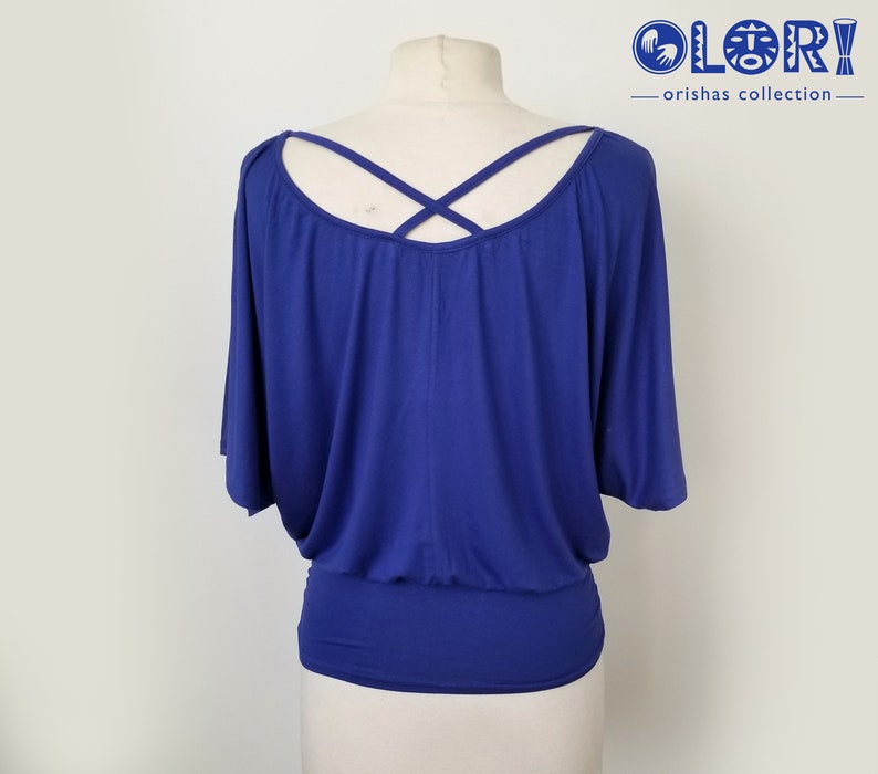 Blue Top Dance Afrekete orishas One Size - Etsy