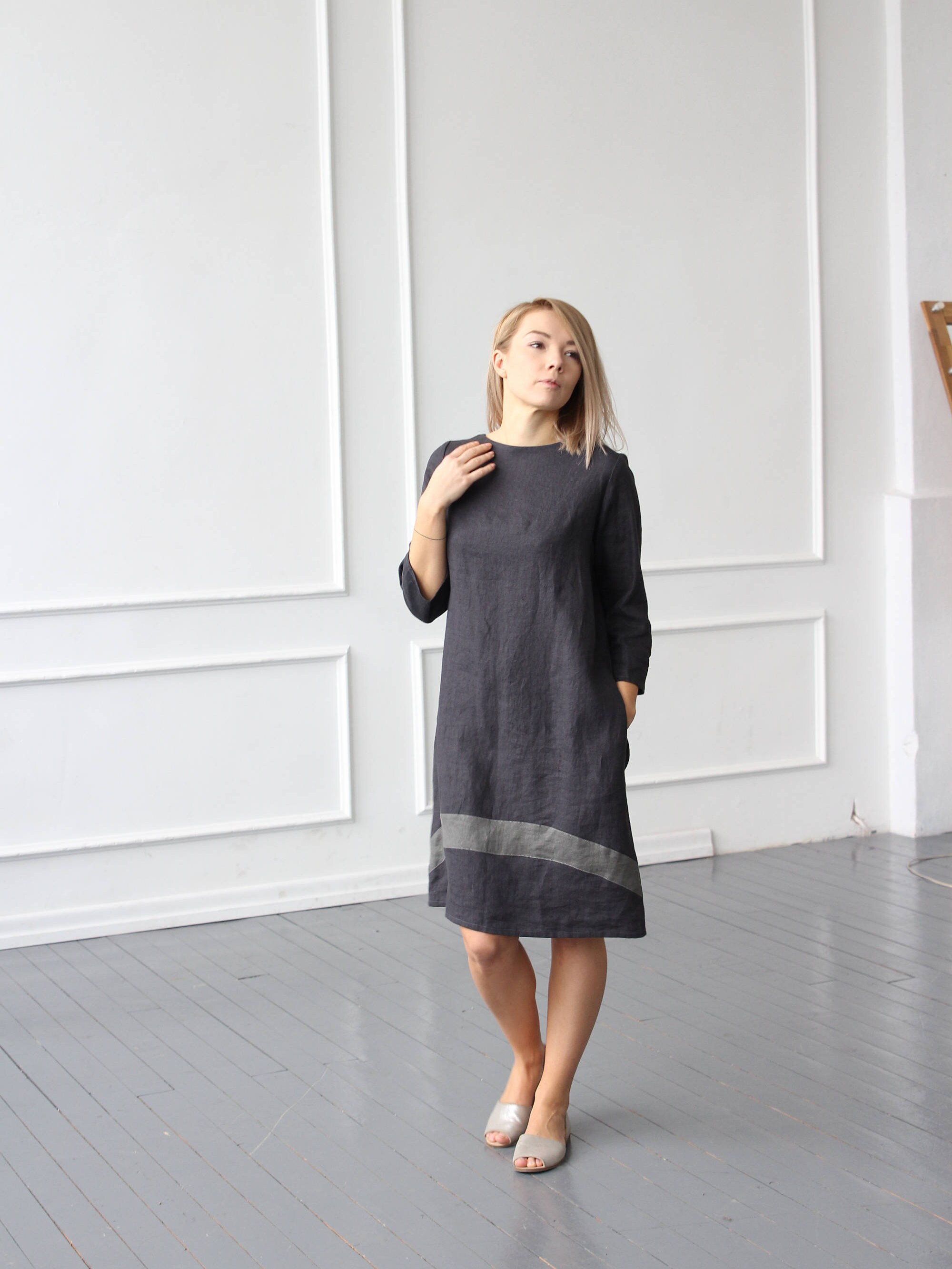 Linen Dress for Women Linen Clothing Plus Size Linen Linen - Etsy