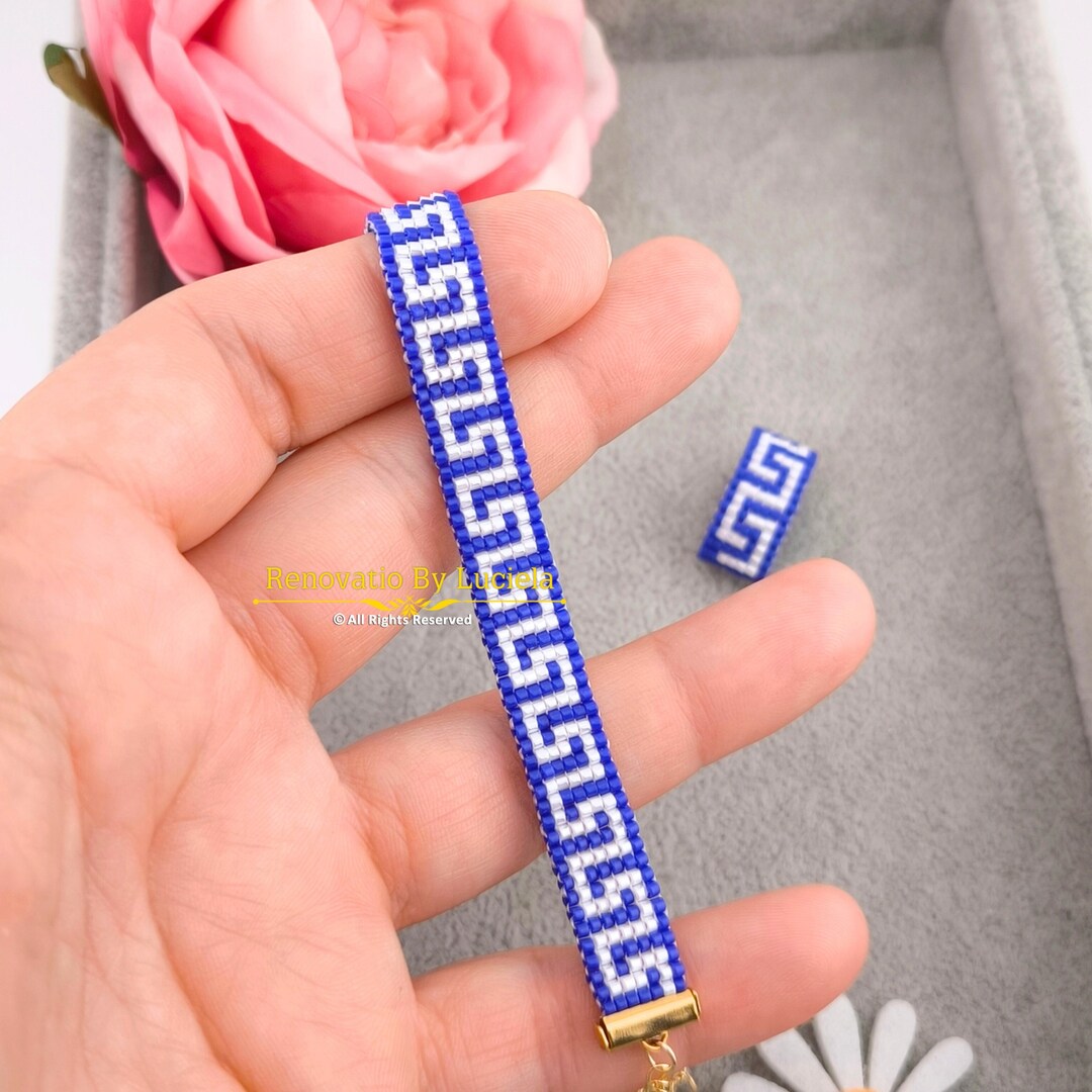 Greek Summer Series 1 Loom Pattern- Loom Pattern Loom Bracelet Seed ...