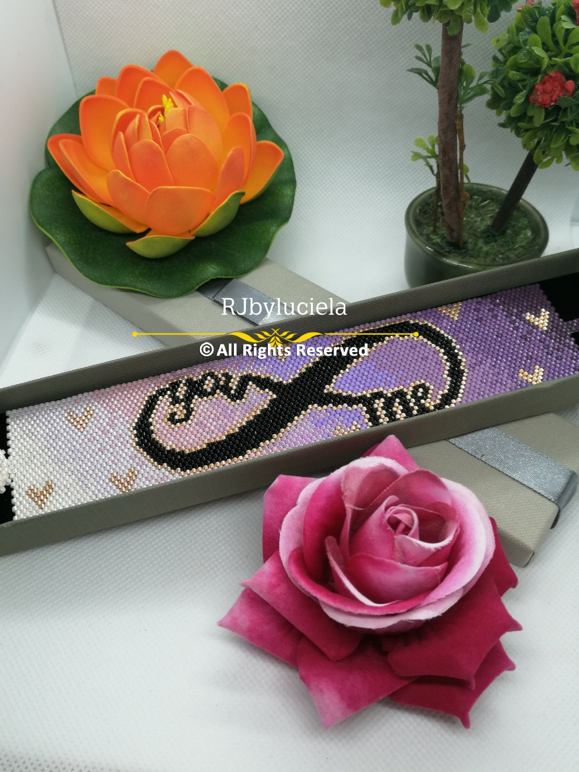 Eternally Mine Peyote Pattern Even Count | Etsy