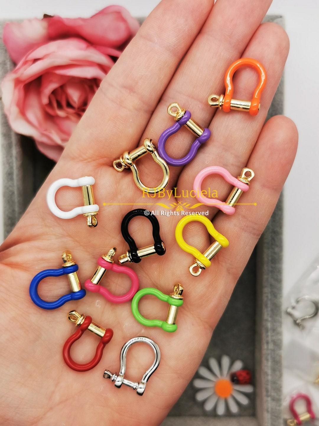 U Shape Screw Clasp | Clasp for Jewelry Making | Bracelet Clasp ...