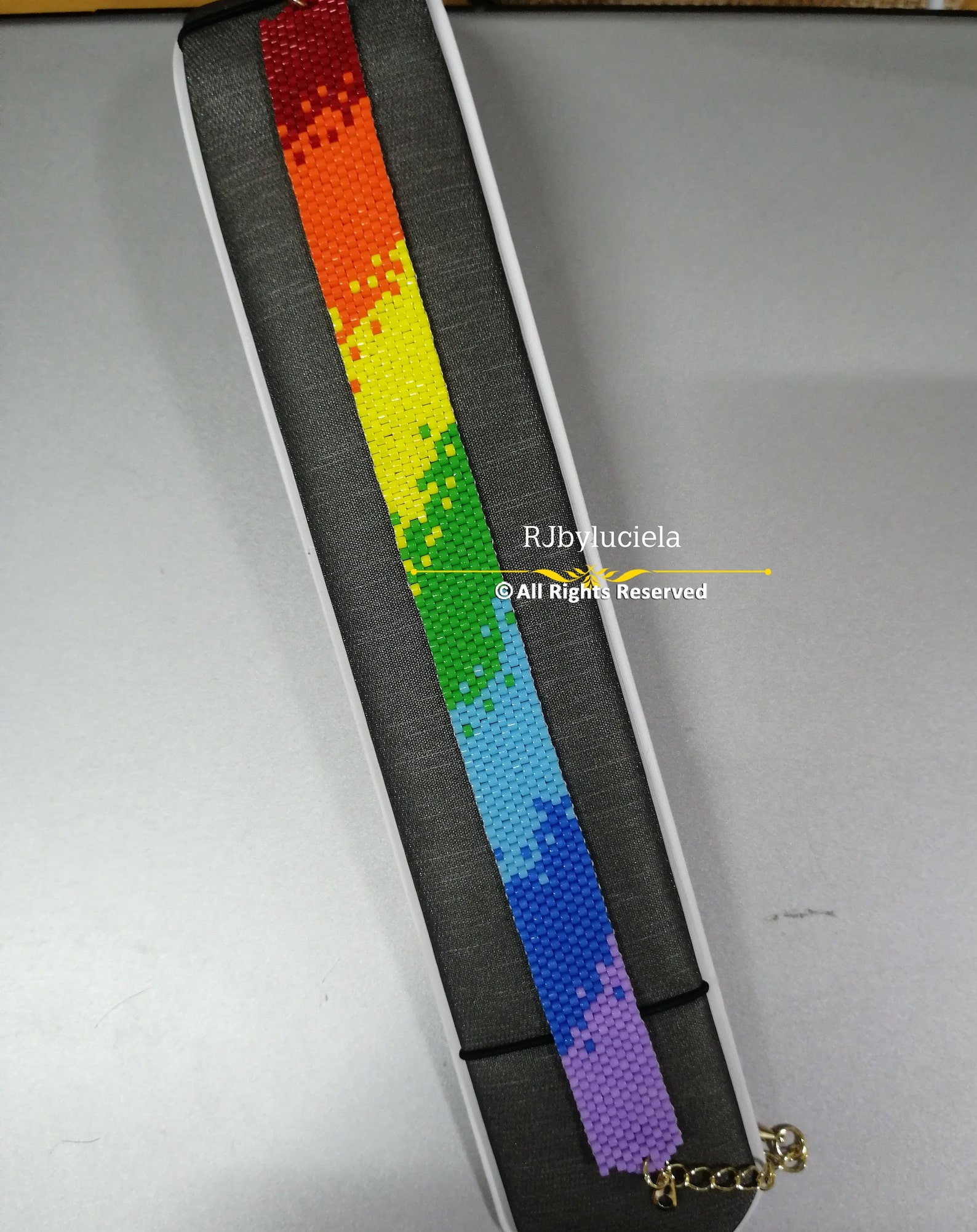 Seven Color Chakra Peyote Pattern Peyoted Pattern Peyote - Etsy