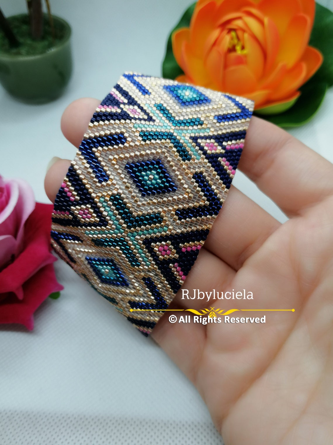 See Through My Diamonds Peyote Pattern Odd Count | Etsy