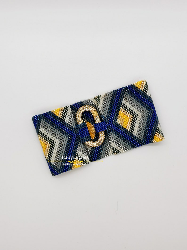 Unlikely Colors Peyote Pattern- Odd Count | Peyoted Pattern | Peyote ...
