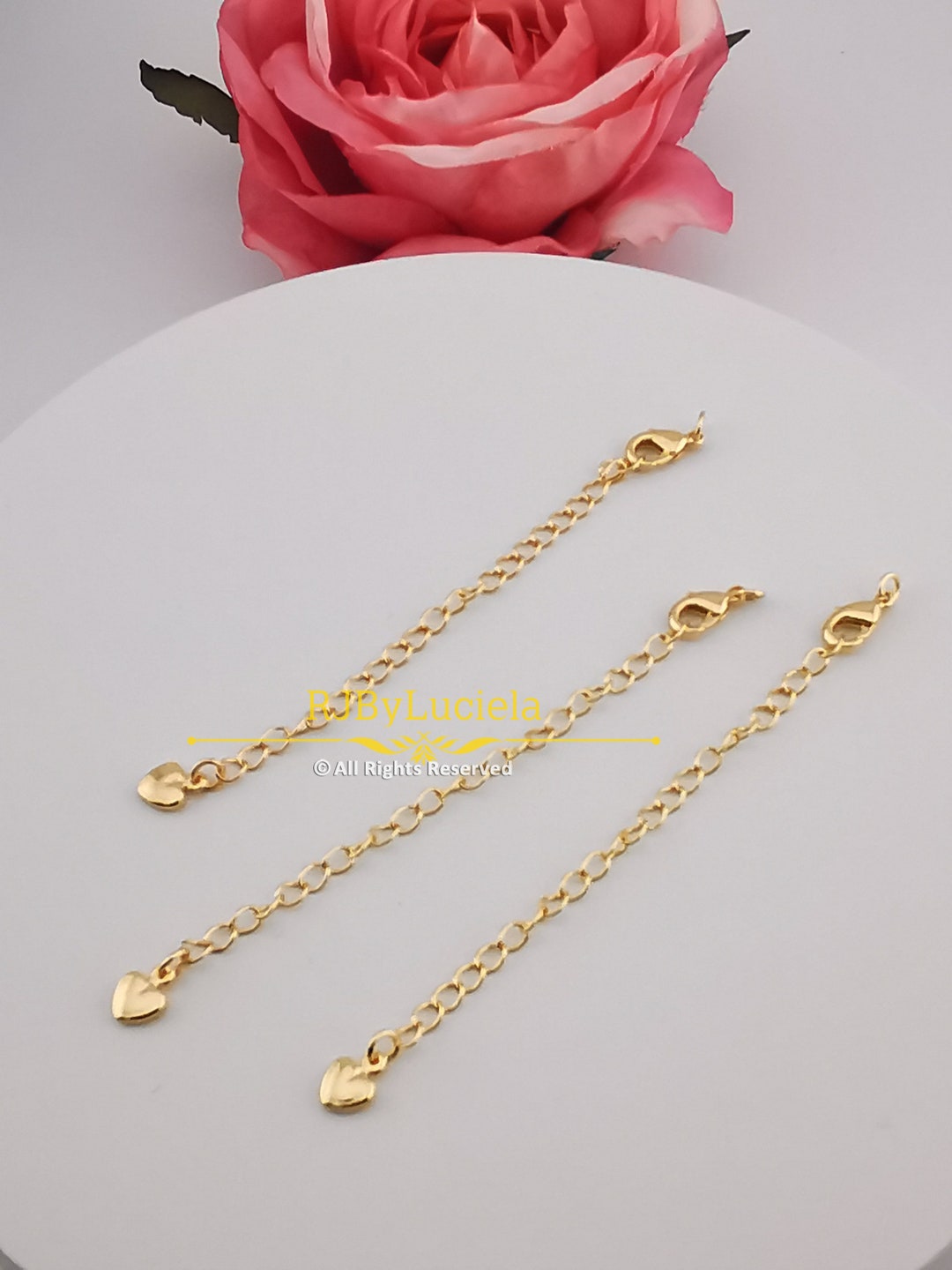 Spring Clasp With Extension Chain | Clasp Bracelet | Clasp for Jewelry ...