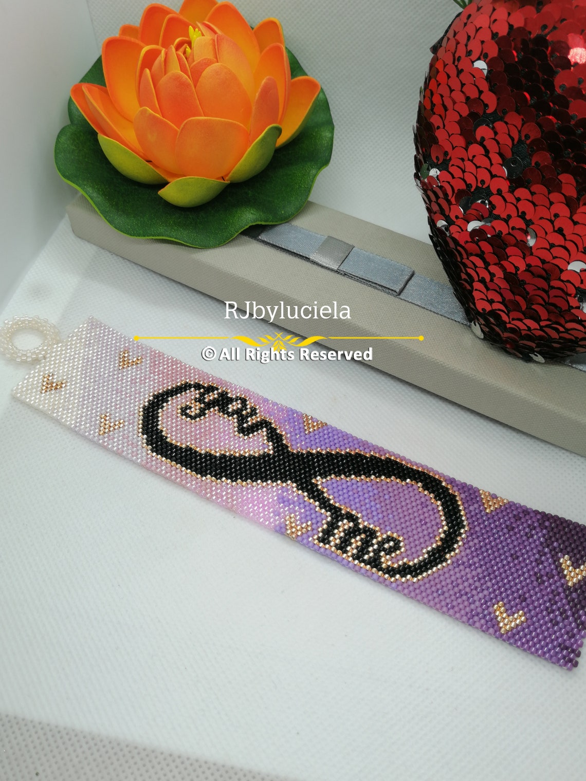 Eternally Mine Peyote Pattern Even Count | Etsy