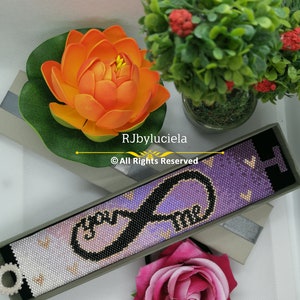 Eternally Mine Peyote Pattern Even Count | Etsy