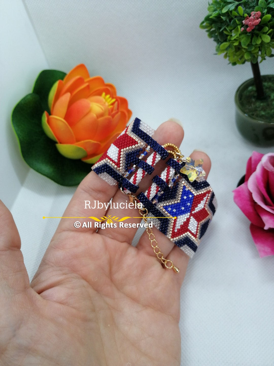 Diamonds and Stars Clasp Tutorial- Clasp | Beaded Clasp | Clasp ...