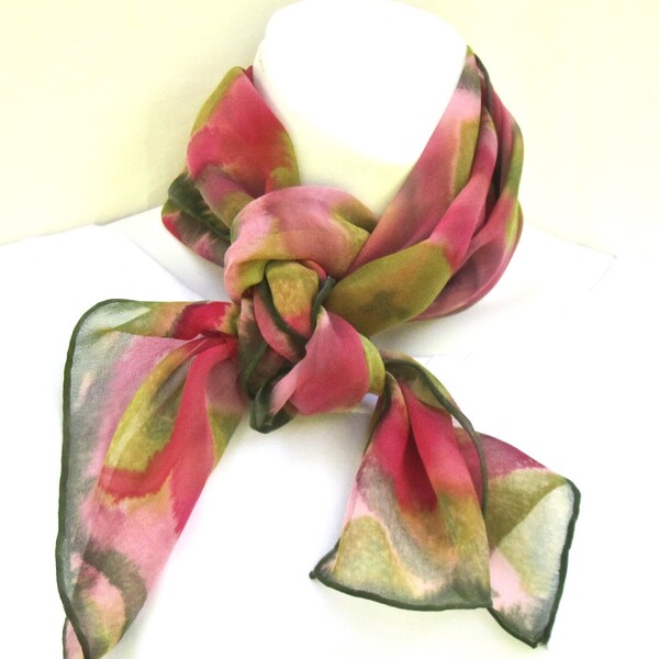 Chartreuse Scarf - Etsy