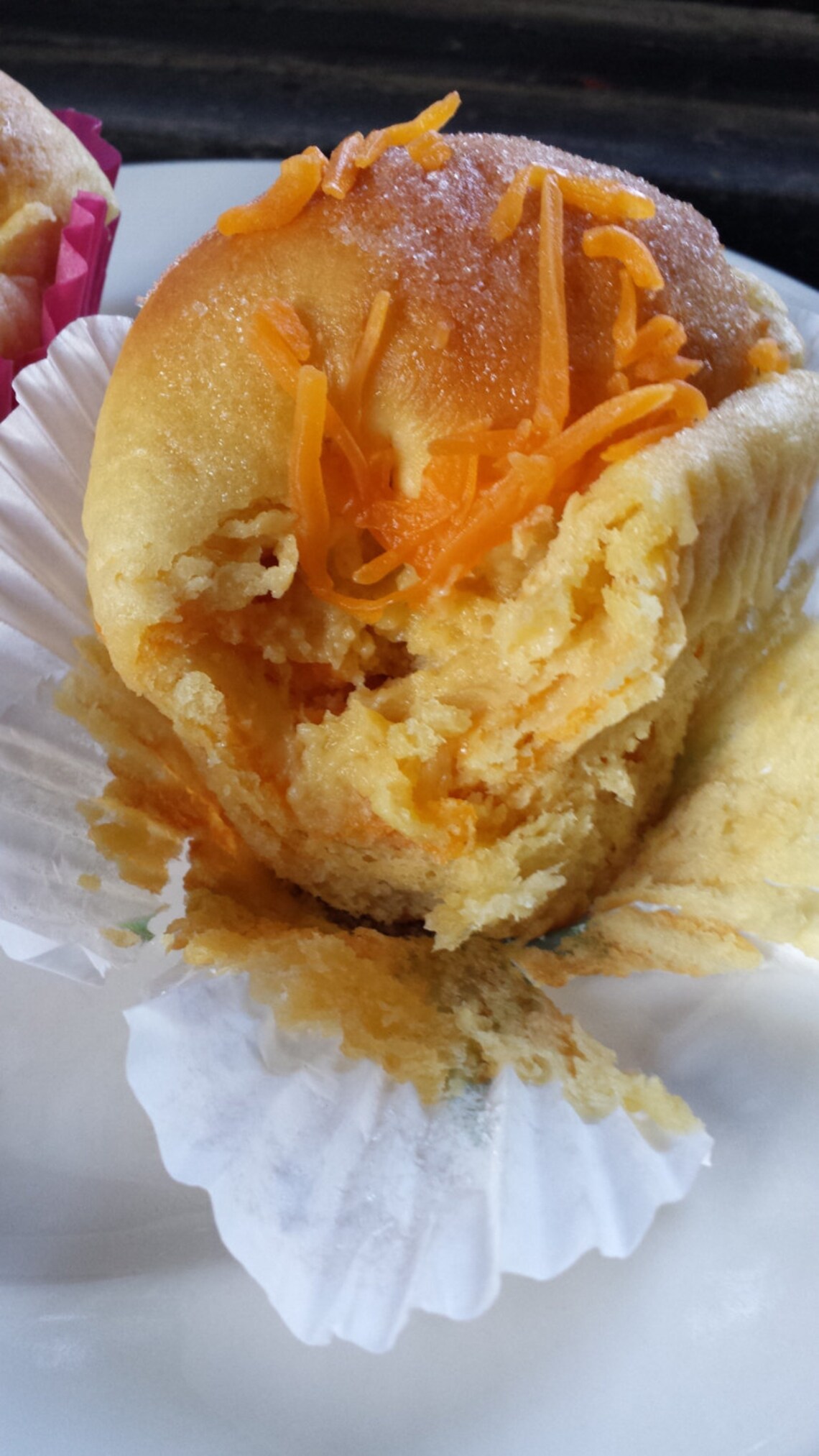 Ensaymada - Cheesy Sweet Muffins (A Filipino Sweet Bread), Made to ...