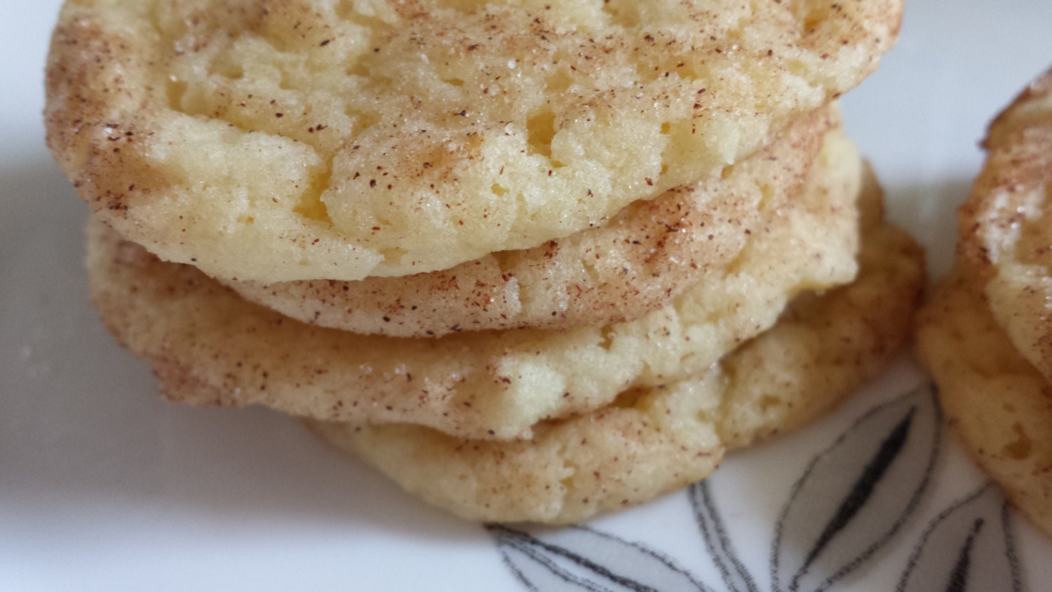 Snickerdoodles - 12 Cinnamon Sugar Cookies, Chewy and Sweet, Made to ...