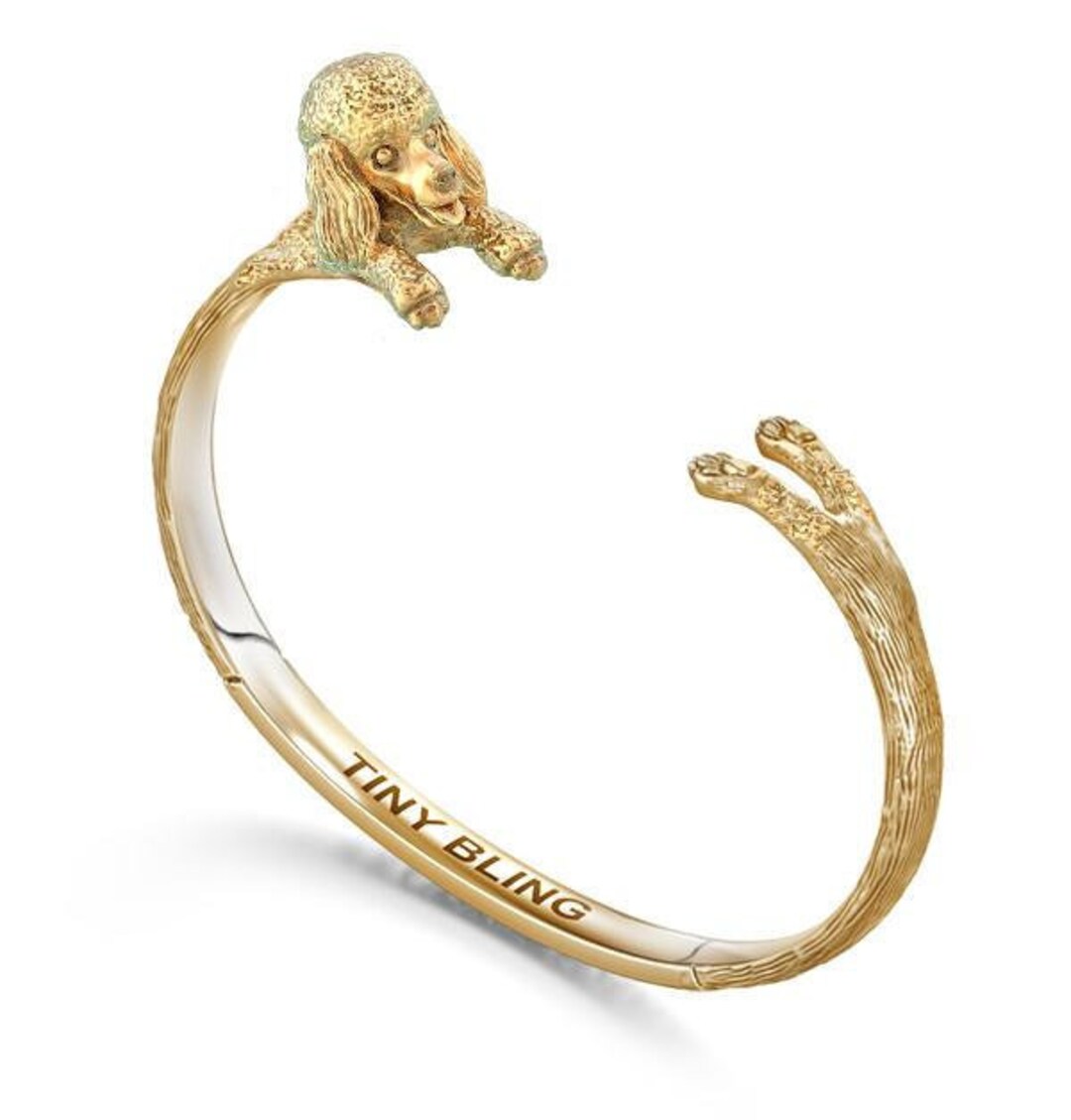 Poodle Breed Jewelry Cuddle Cuff Bracelet - Etsy