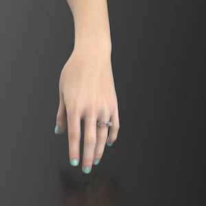 Handmade Cockapoo Cuddle Wrap Ring in Sterling Silver or 14k Gold - Etsy