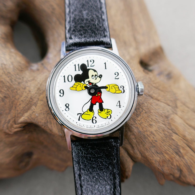 Mickey Mouse Watch - Etsy